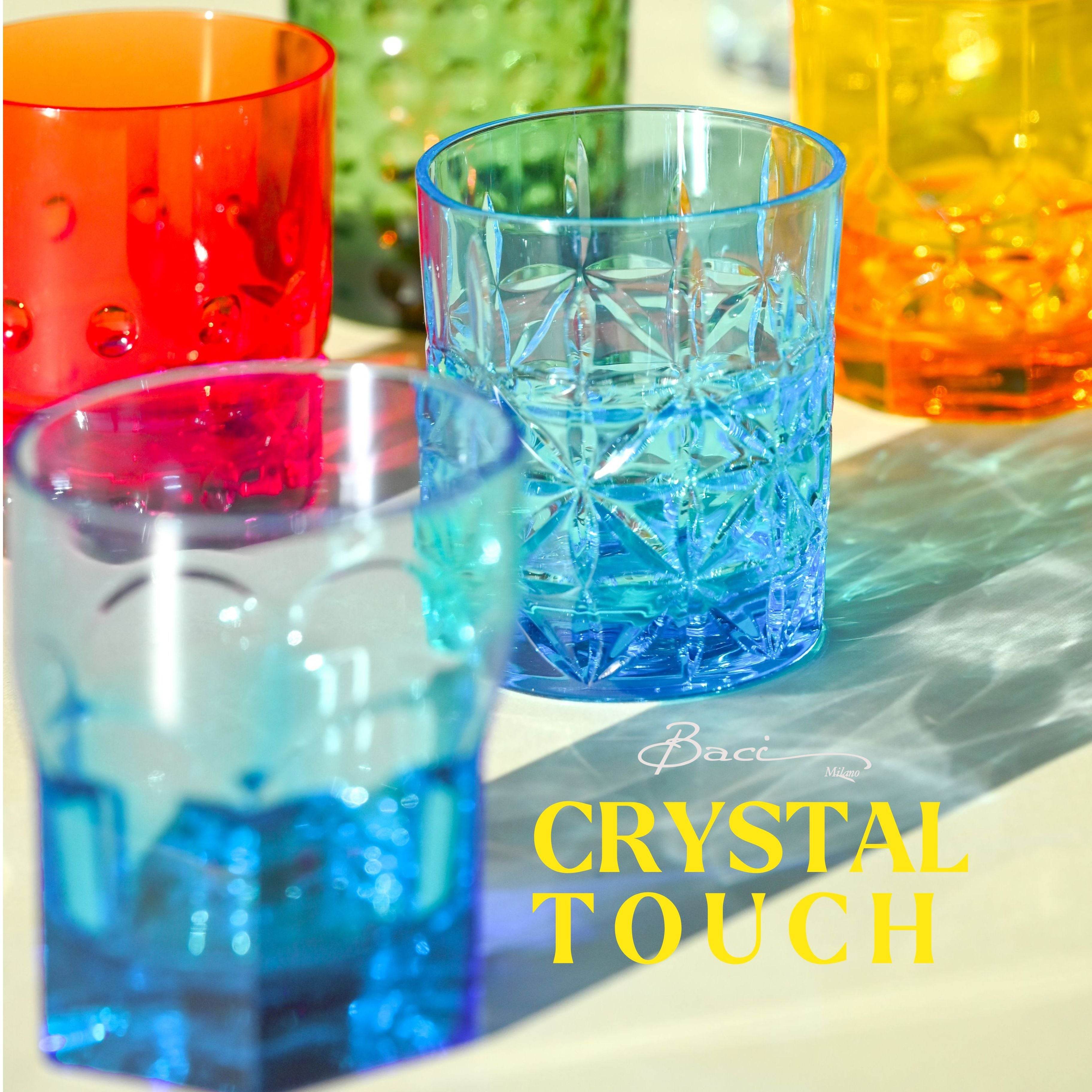 Baci Milano: Acrylic Tumblers, Italian Water Glasses Acrylic